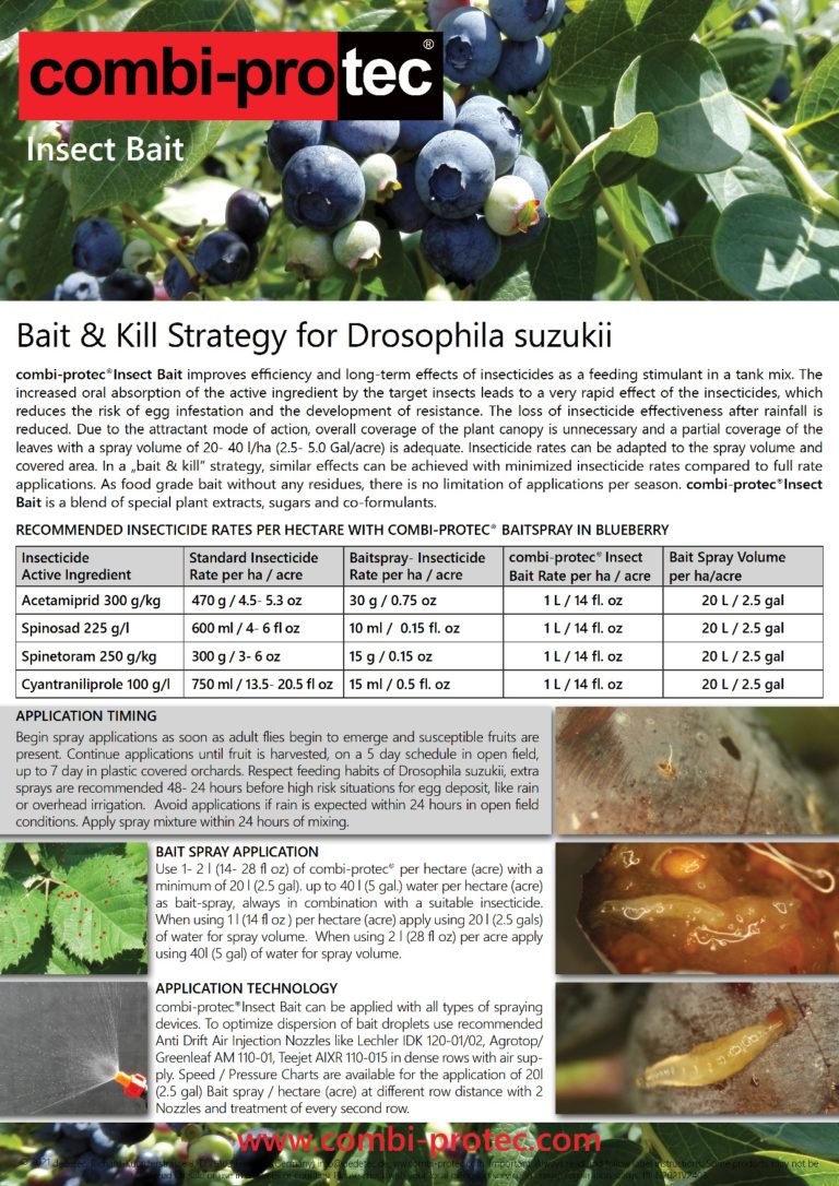 combi-protec bait and kill strategy for SWD control